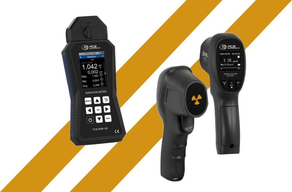 Ontdek de RAM 7 en RAM 100 Geigertellers van PCE Instruments - PCE ...